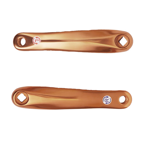 STRIDA EVO crank set R and L copper color - STRIDA